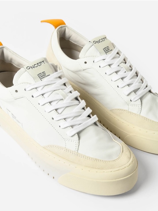 Oncept | Shoes | Oncept Womens London White And Cream Platform Sneakers ...